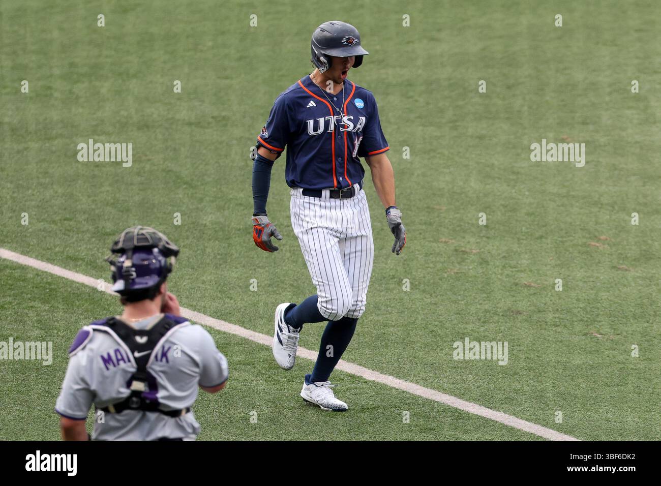 AUSTIN, TX - MAY 30: UTSA infielder Norris McClure (15) jogs towards ...
