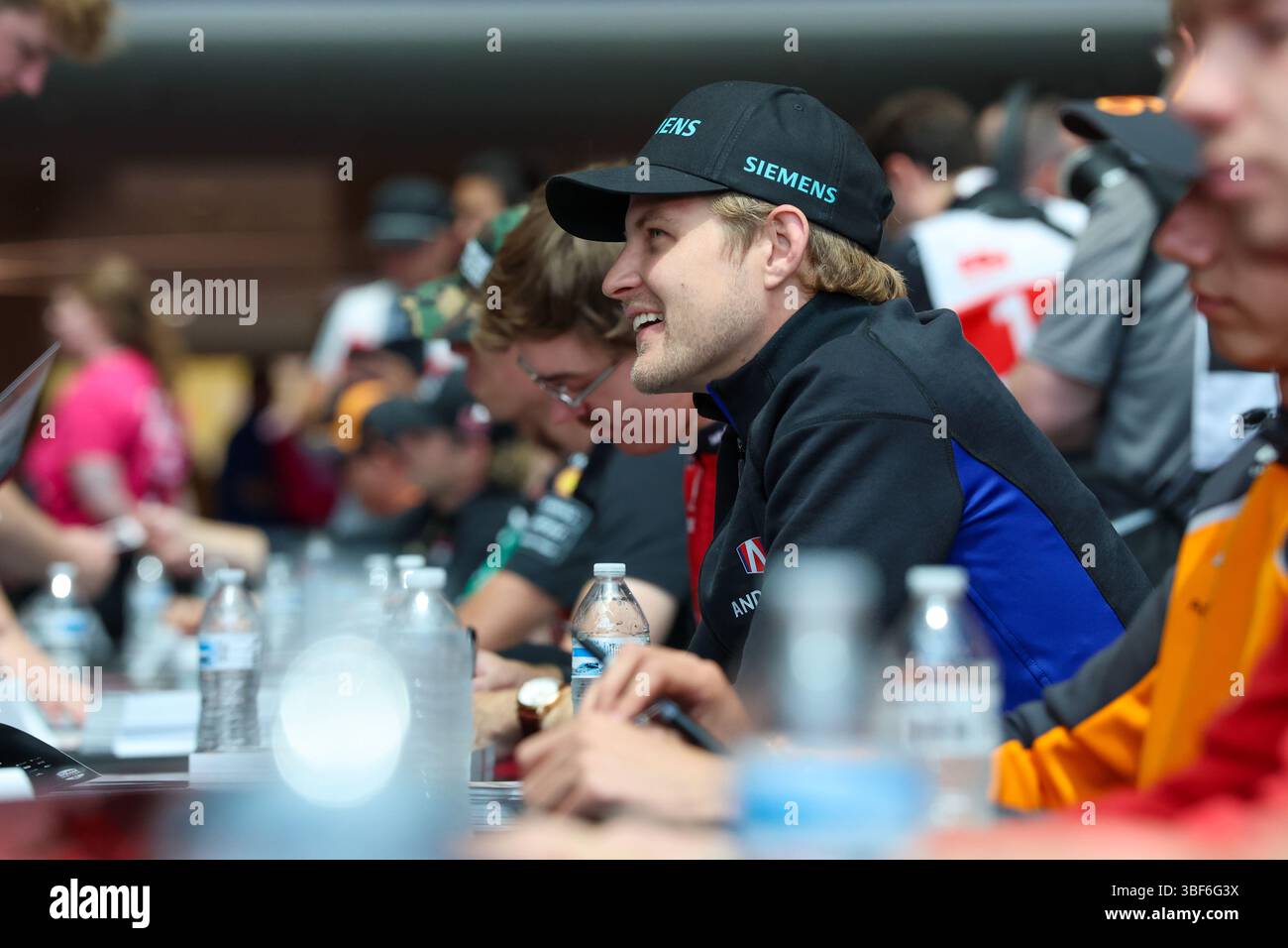 May 30th, 2025: Andretti Global driver Marcus Ericsson (28) signs ...
