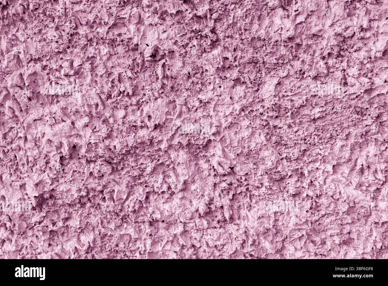 Pink texture of uneven plaster on the wall of the house Stock Photo - Alamy