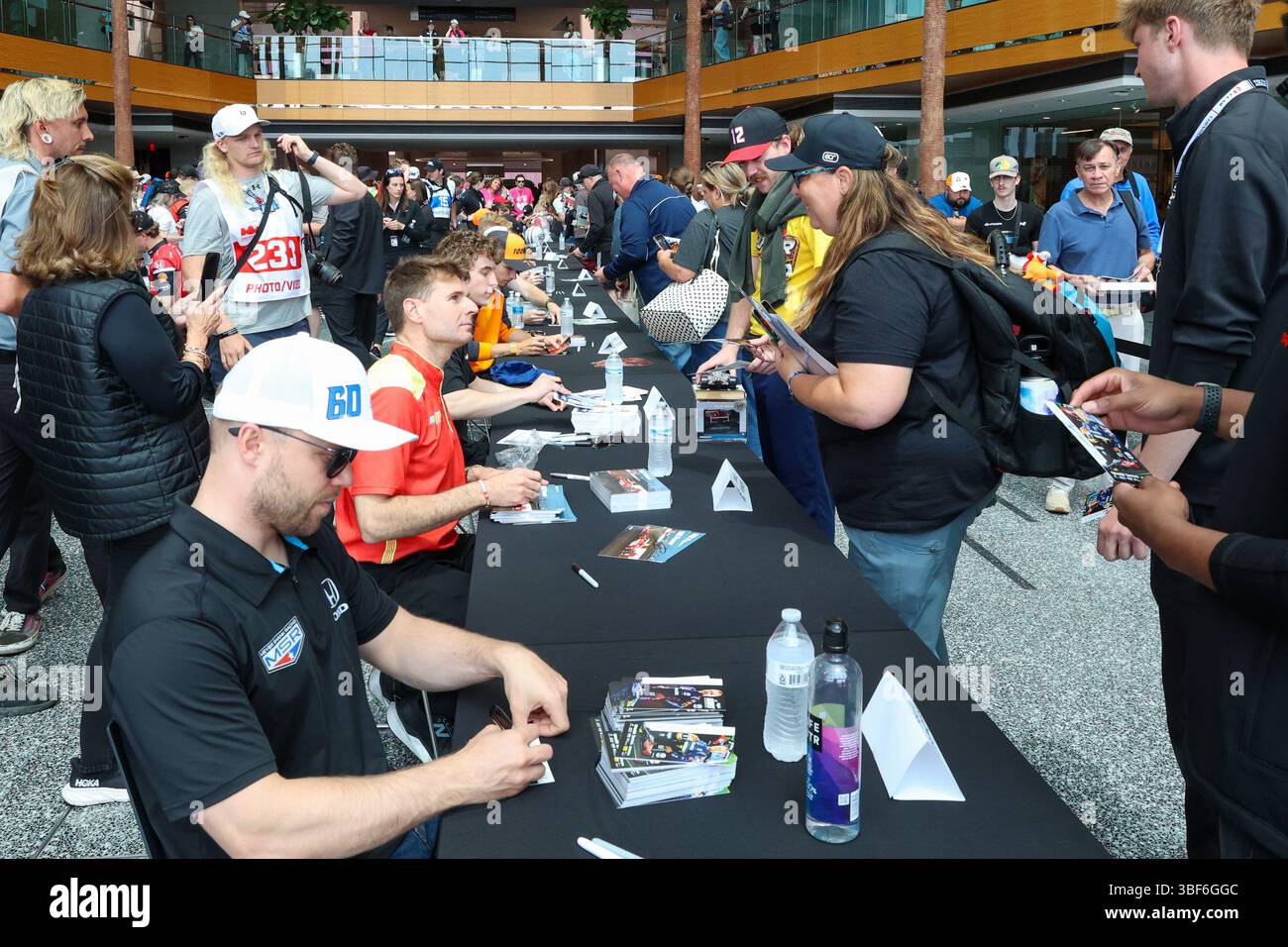 May 30th, 2025: Fans get autographs during the autograph session for ...