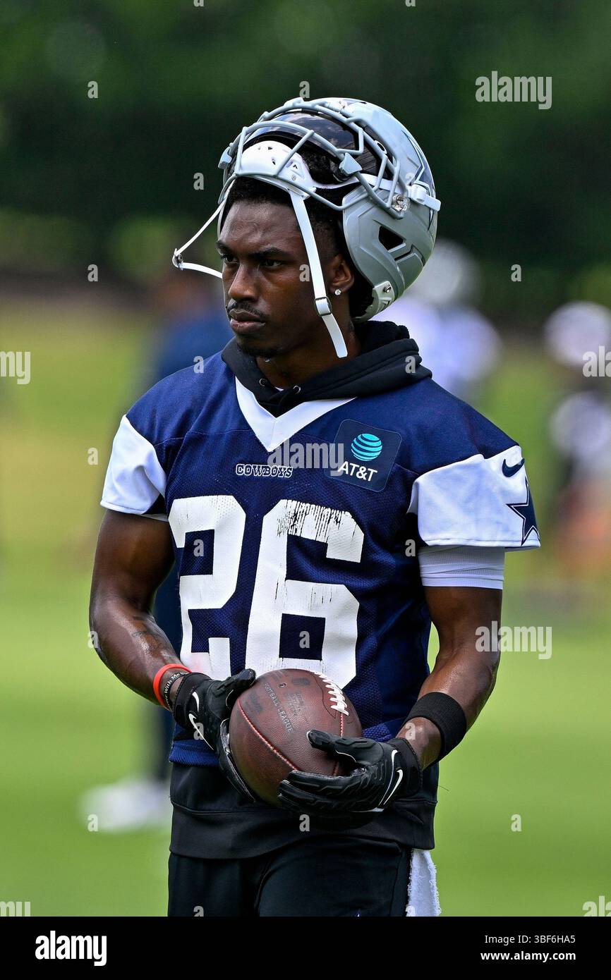 Dallas Cowboys cornerback DaRon Bland looks on from the sidelines ...