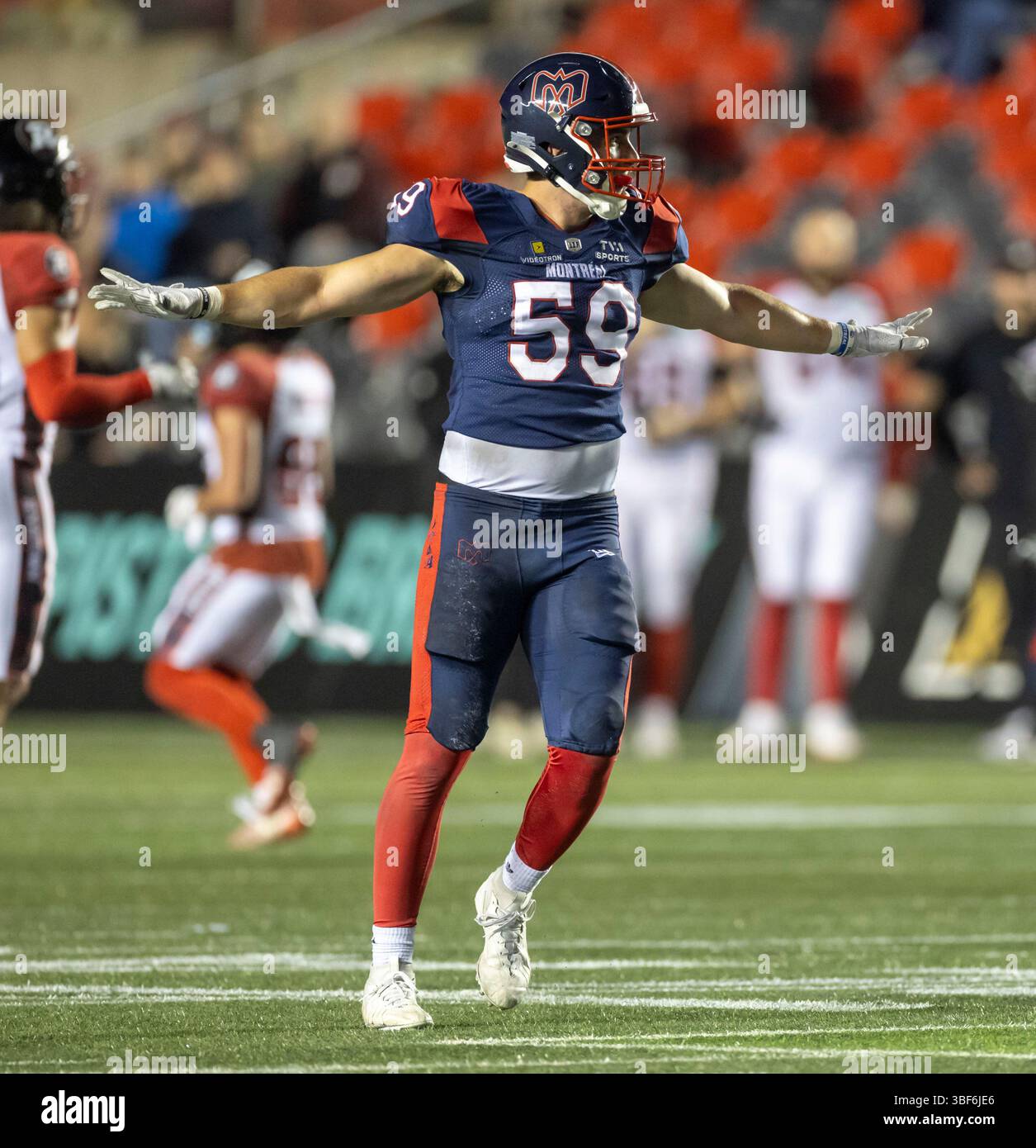 Ottawa, Canada. 30 May 2025. Gabriel MAISONNEUVE (59) of the Montreal ...