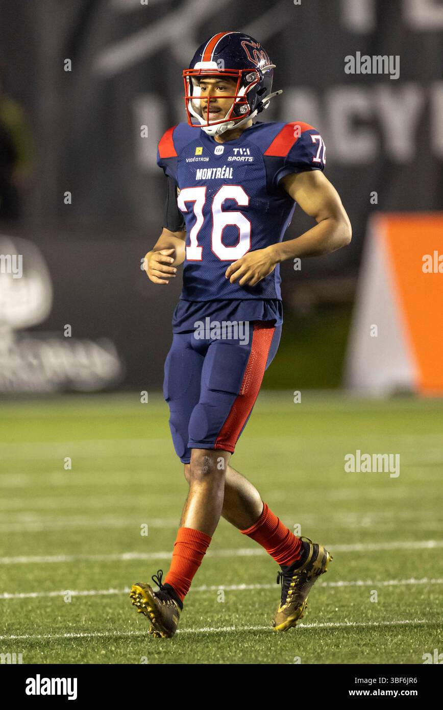 Ottawa, Canada. 30 May 2025. Kaseem FERDINAND (76) of the Montreal ...