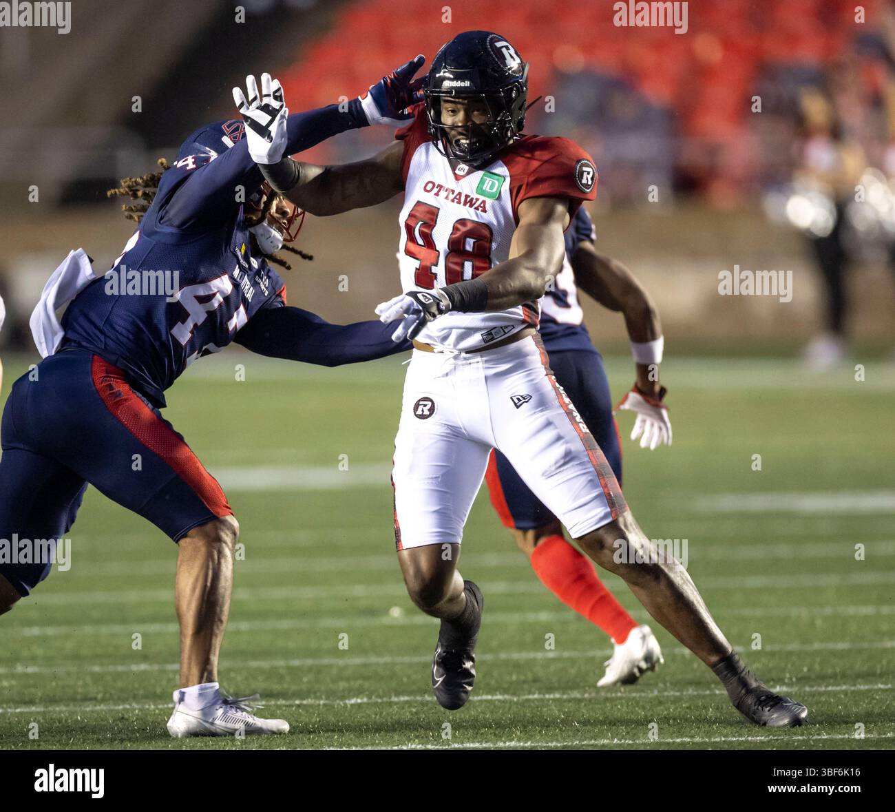 Ottawa, Canada. 30 May 2025. o48. Pre-season Canadian Football League ...