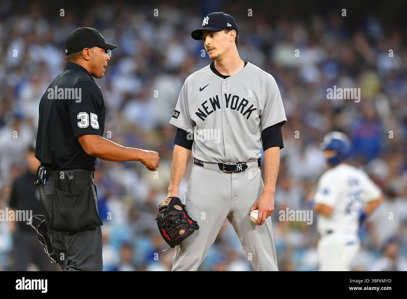 LOS ANGELES, CA - MAY 30: New York Yankees pitcher Max Fried (54 ...