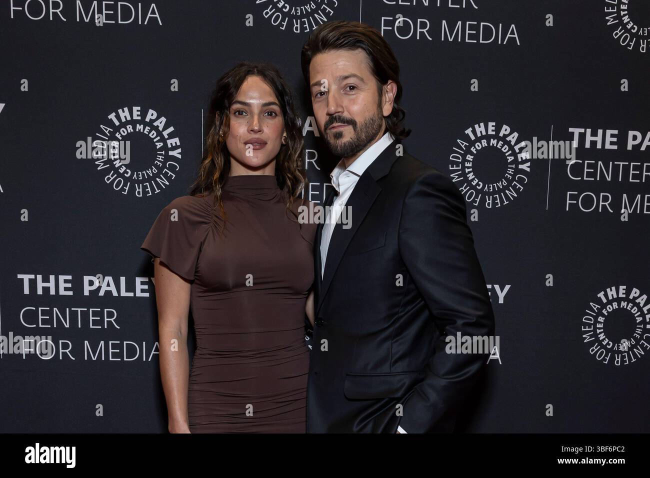 Beverly Hills, USA. 30th May, 2025. Adria Arjona and Diego Luna attend the arrivals of PaleyLive ...