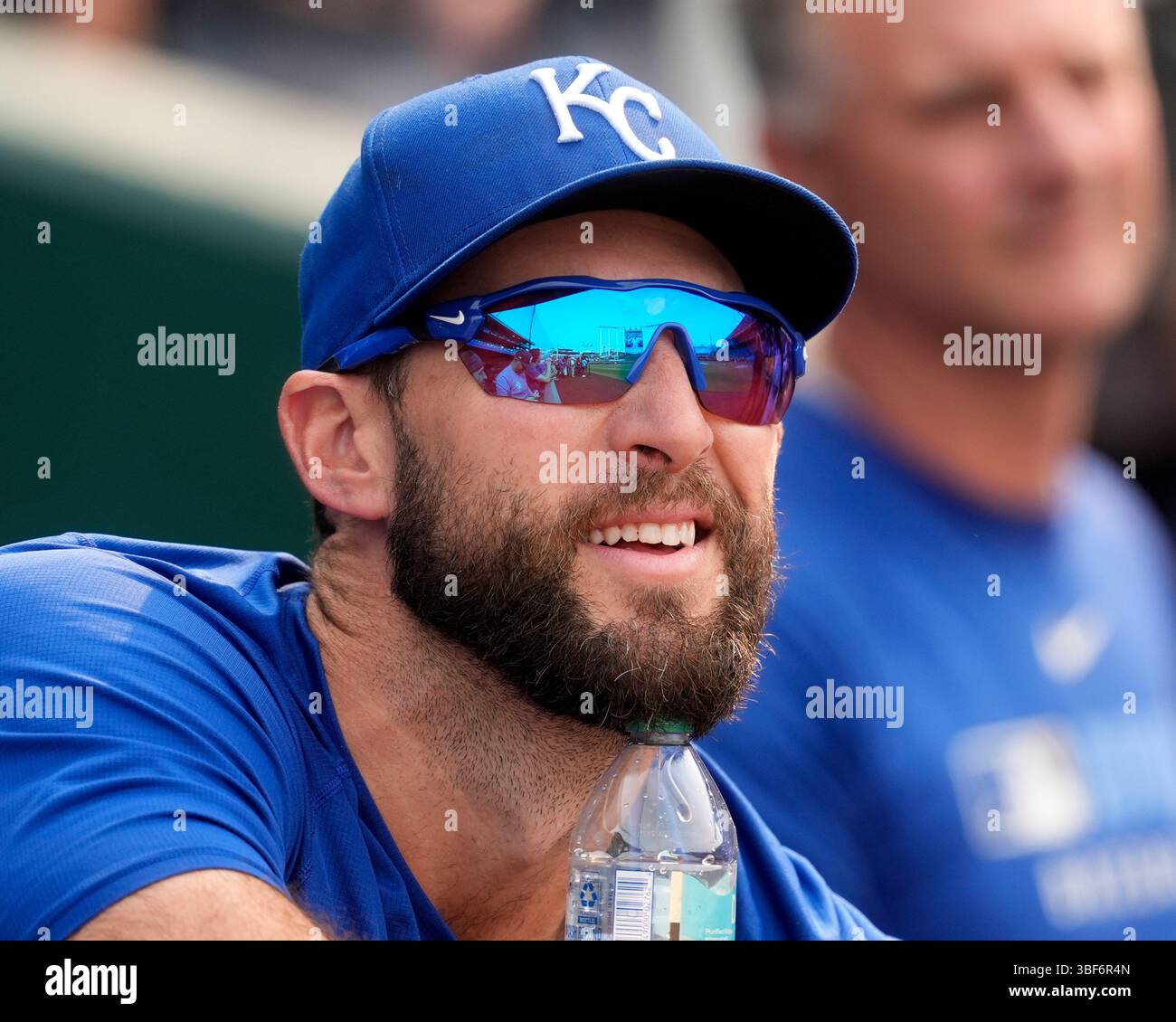 MAY 30, 2025: Kansas City Royals Pitcher Michael Wacha stays loose ...