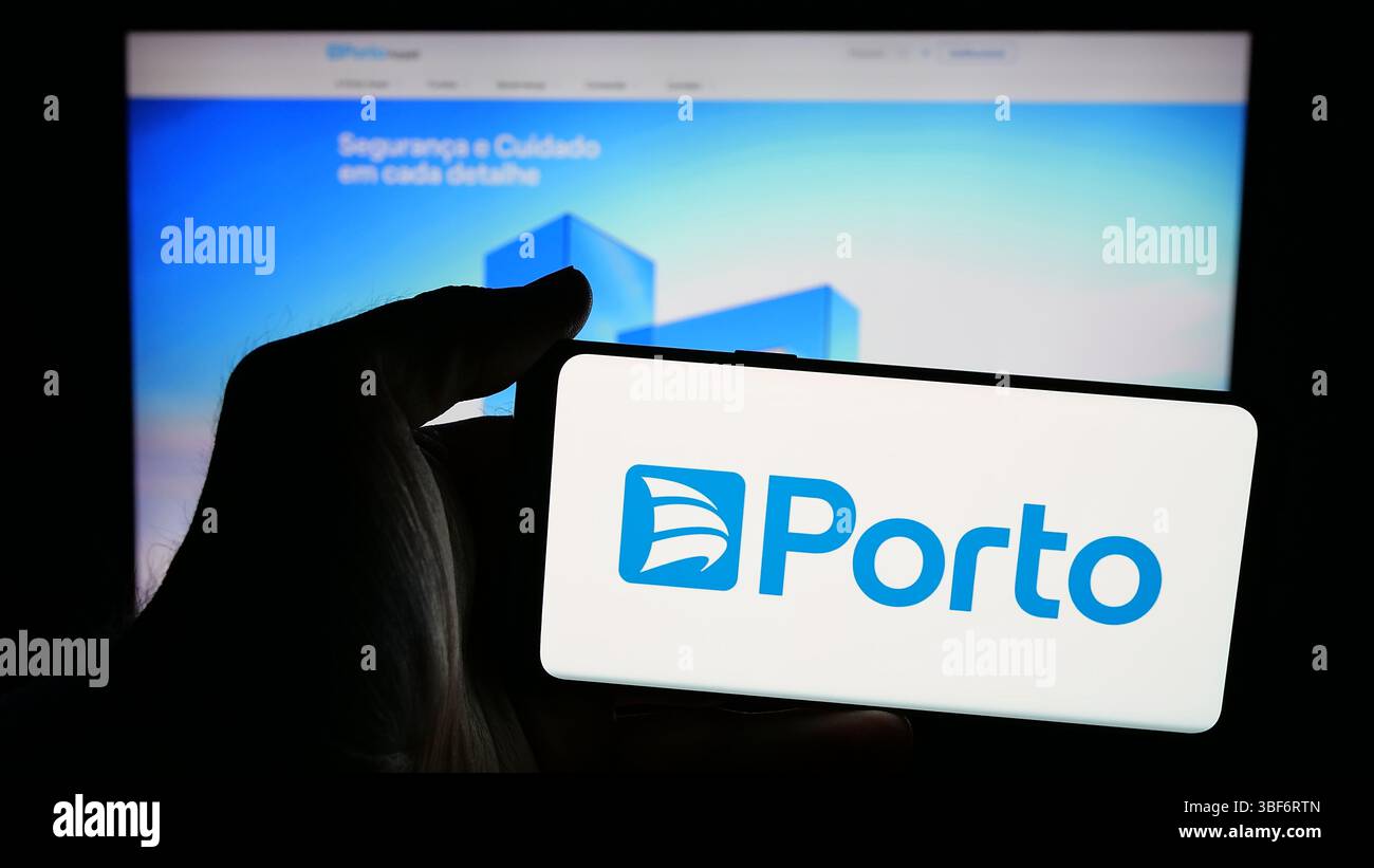 Germany. 07th May, 2025. In this photo illustration, a person is ...