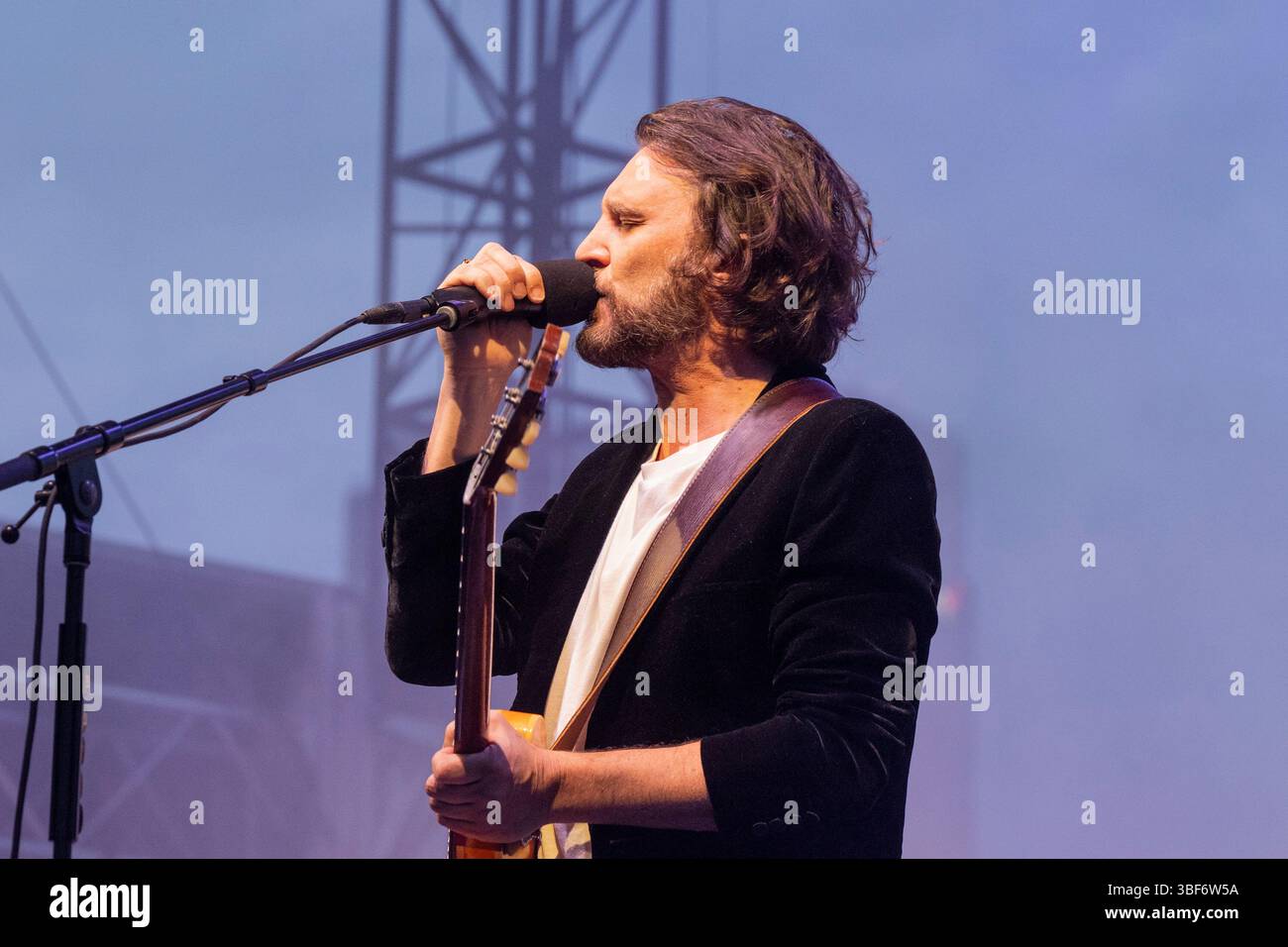 New York, NY, May 30, 2025: Nic Cester on rhythm guitar and vocals ...