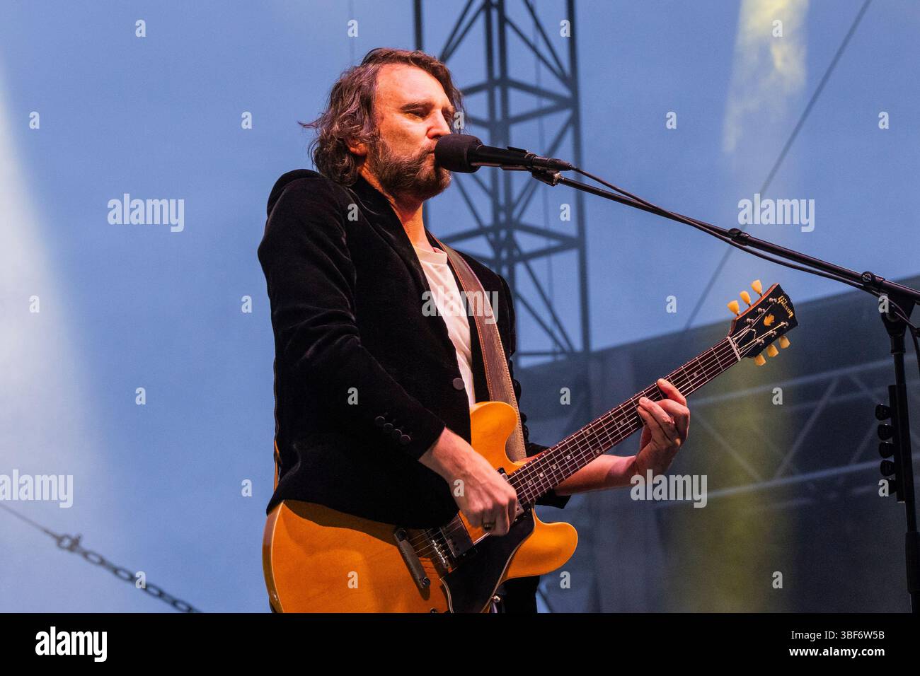 New York, NY, May 30, 2025: Nic Cester on rhythm guitar and vocals ...