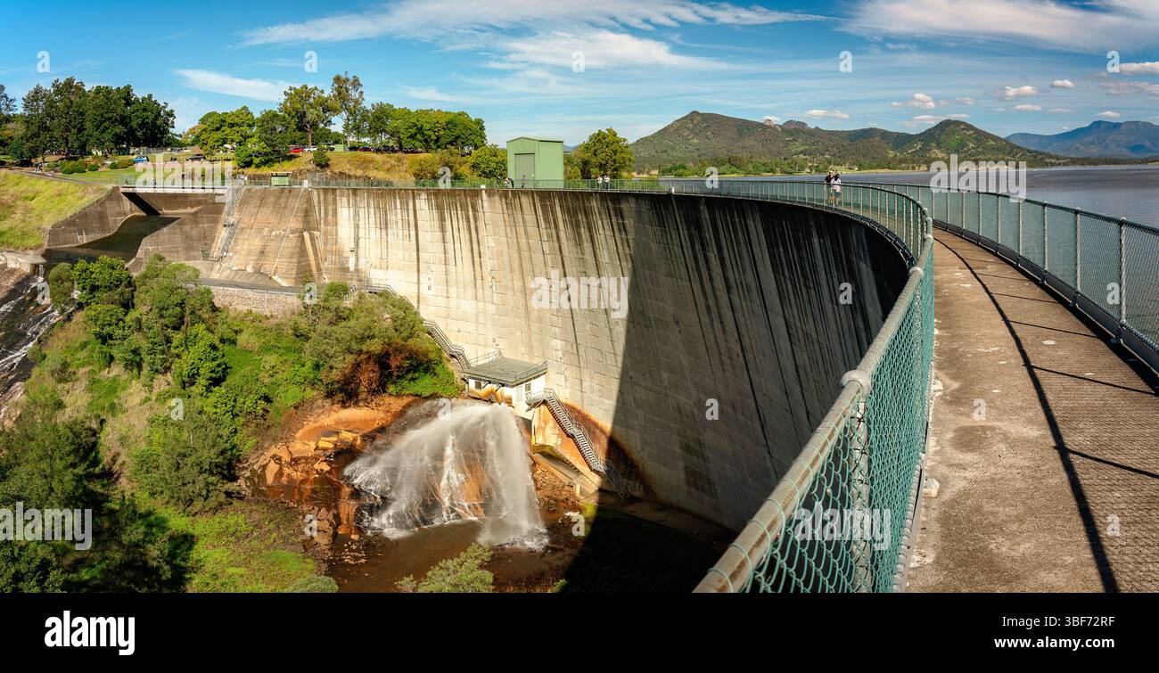Lake Moogerah Dam built in 1961 in South East Queensland, Australia ...