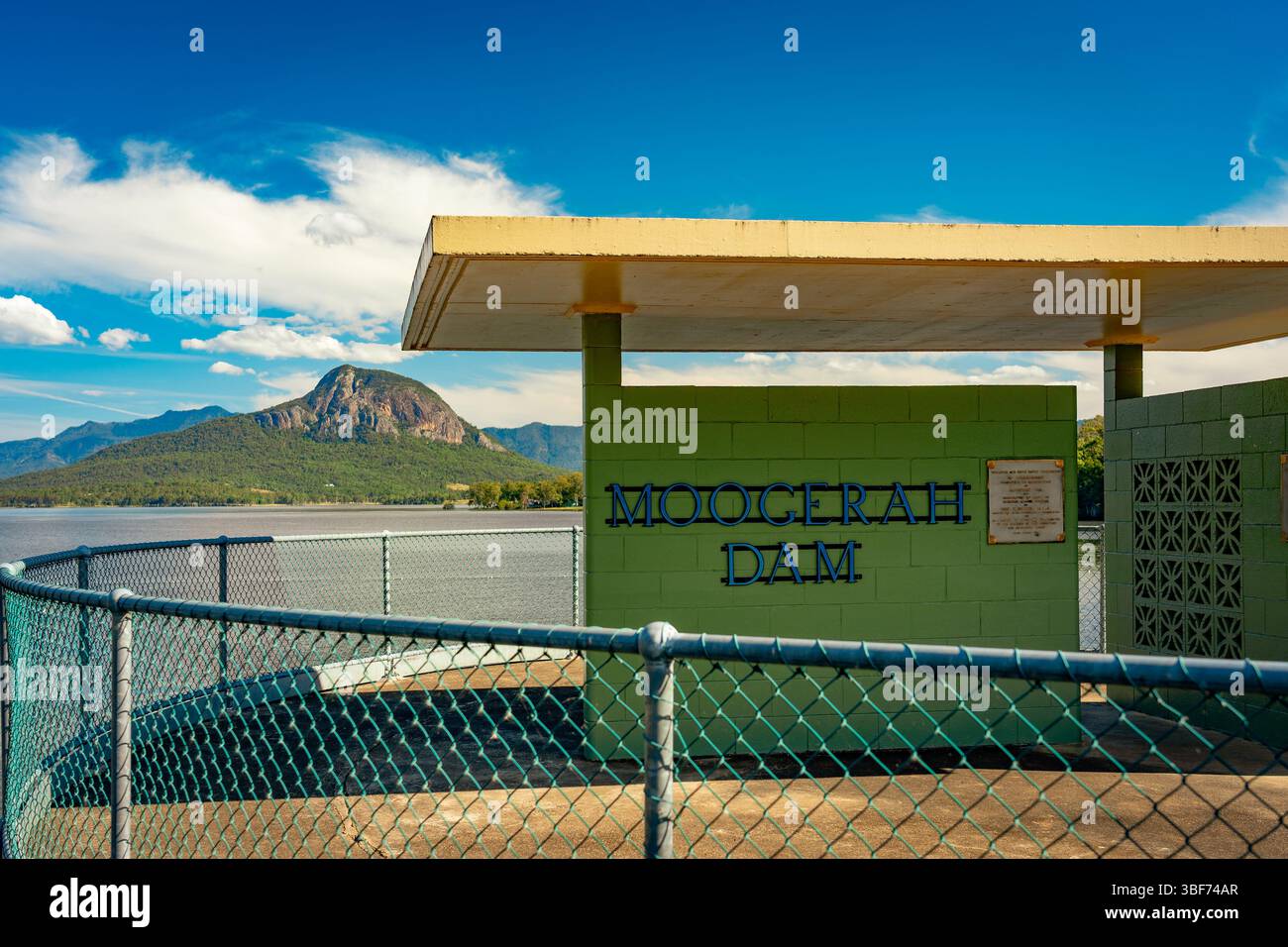 Lake Moogerah Dam built in 1961 in South East Queensland, Australia ...