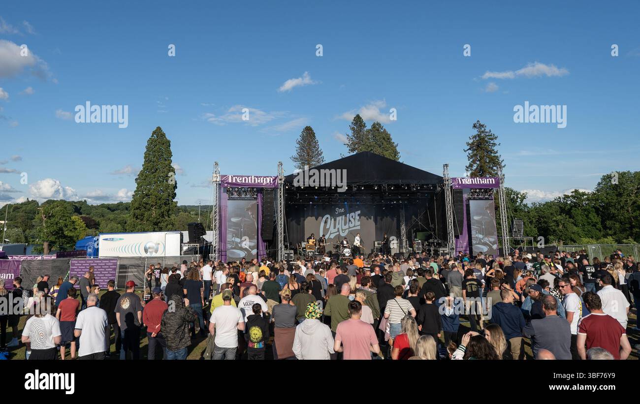 Stoke On Trent, Staffordshire, UK. 30th May 2025.The Clause an indie ...