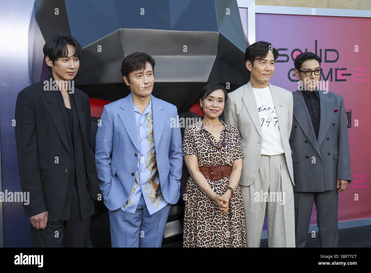 Ca. 30th May, 2025. Park Sung Hoon, Choi Seung-hyun, Lee Jung-jae, T.O.P., Kang Ae-shim, Lee ...
