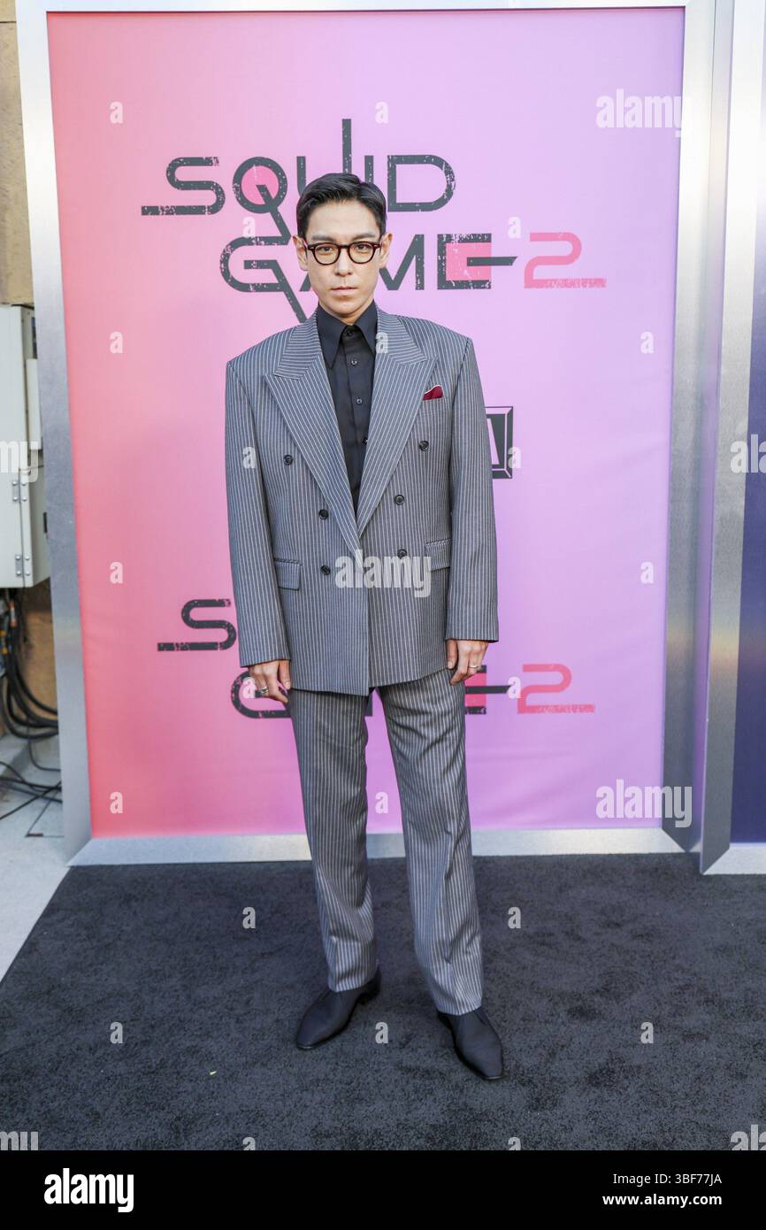 Ca. 30th May, 2025. T.O.P., Choi Seung-hyun at arrivals for SQUID GAME ...