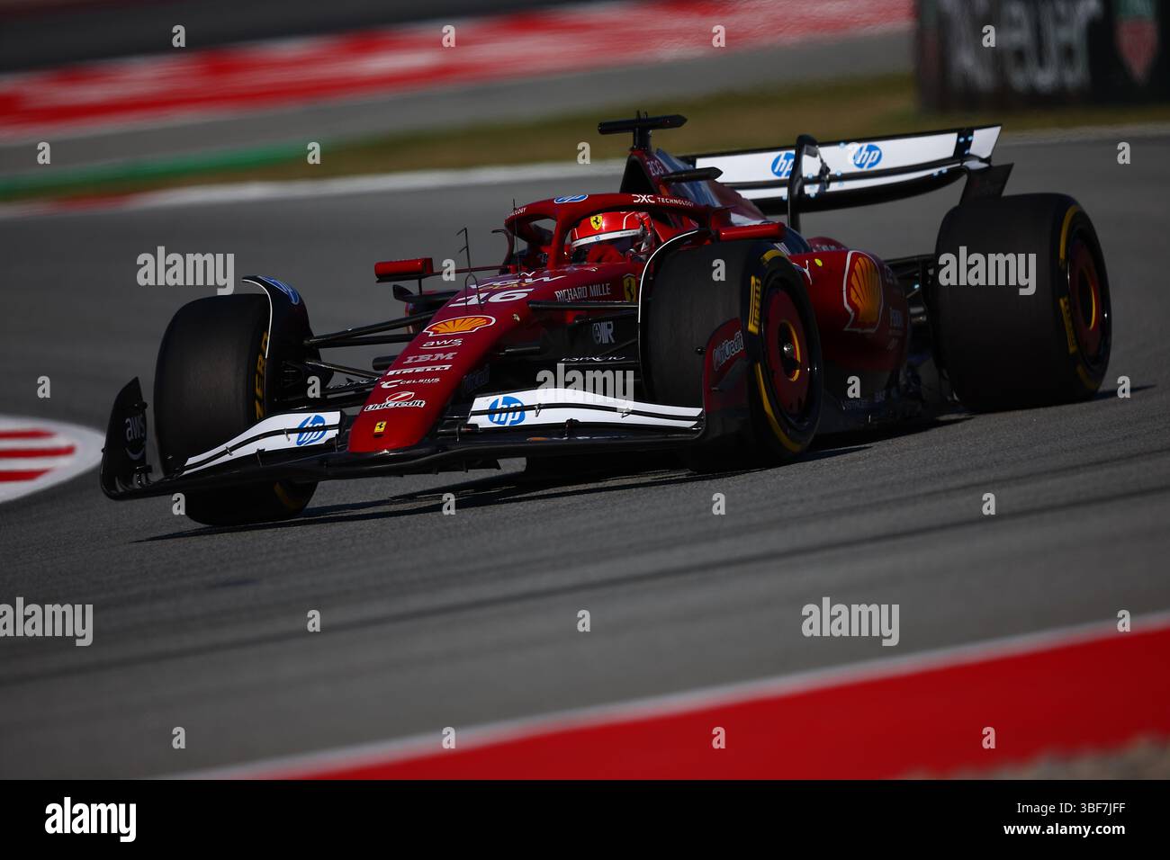 Spain, Spain. 31st May, 2025. 16 Charles Leclerc, (MON) Scuderia ...