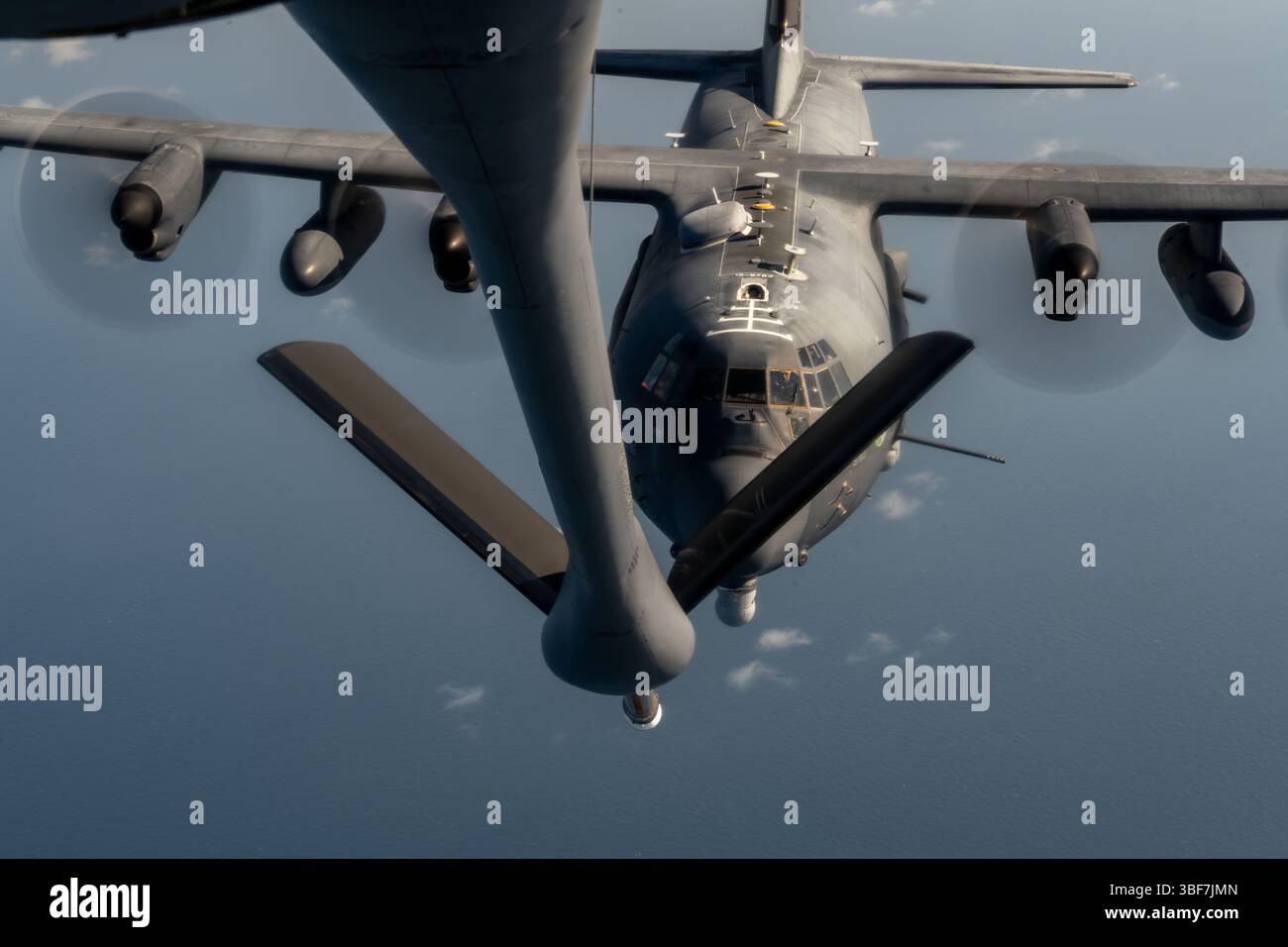 An AC-130J Ghostrider assigned to the 1st Special Operations Wing ...