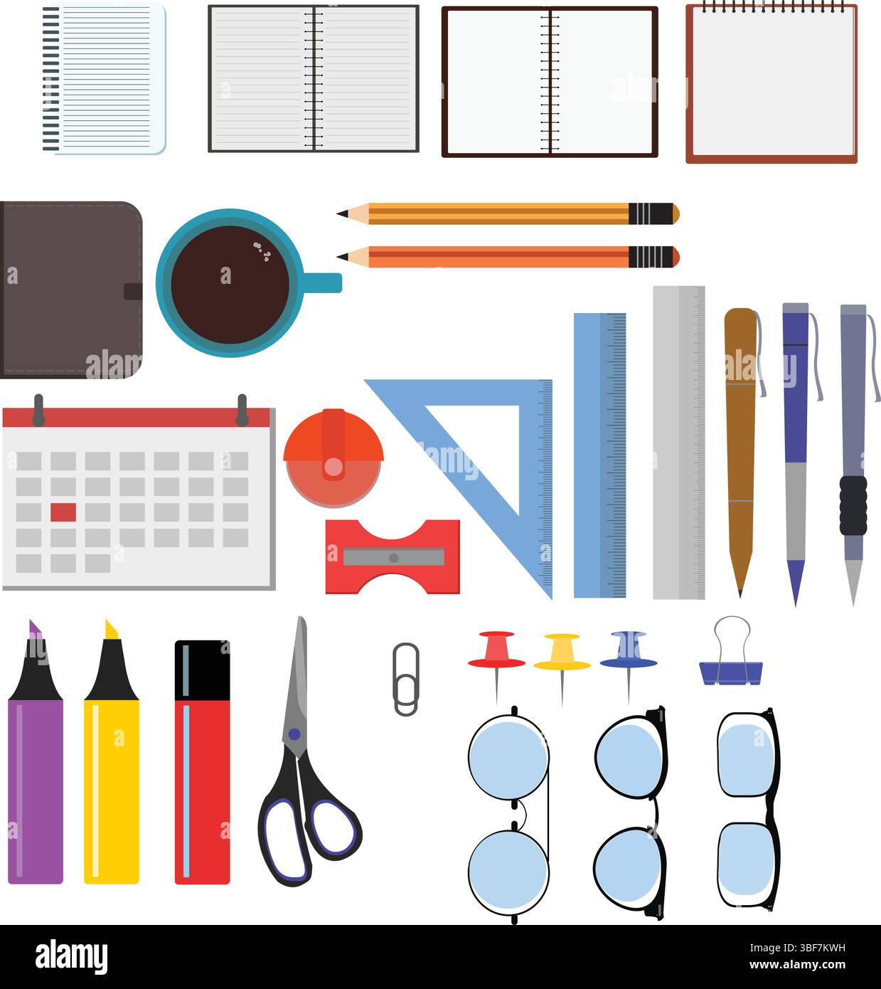 Essential clock Cut Out Stock Images & Pictures - Alamy