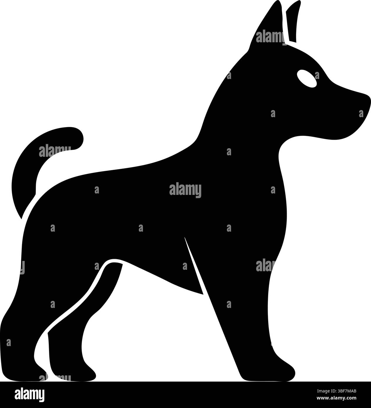 Strong pet graphic Black and White Stock Photos & Images - Alamy