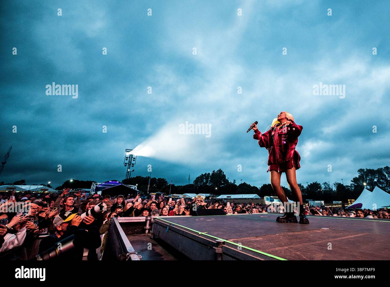 Jelling, Denmark. 30th May, 2025. The American rapper Eve performs a ...