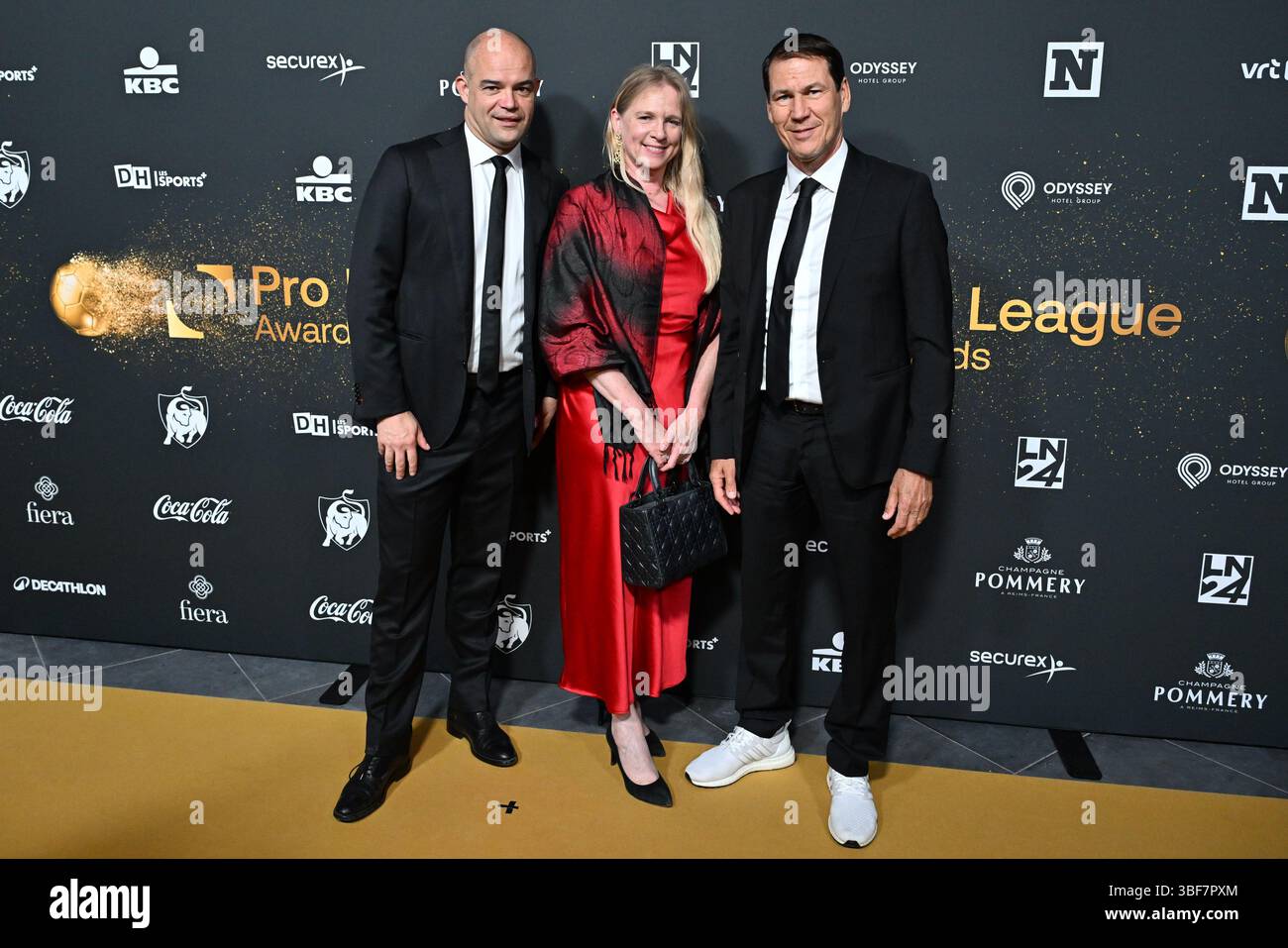 Antwerpen, Belgium. 26th May, 2025. Peter Willems and Pascale Van Damme ...