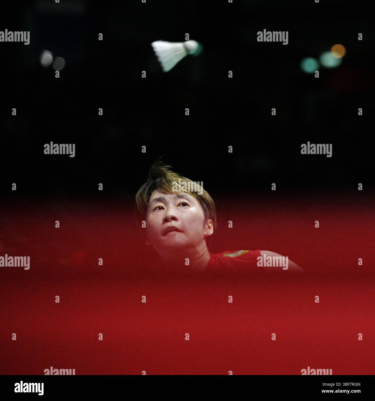 (250531) -- SINGAPORE, May 31, 2025 (Xinhua) -- Chen Yufei of China ...