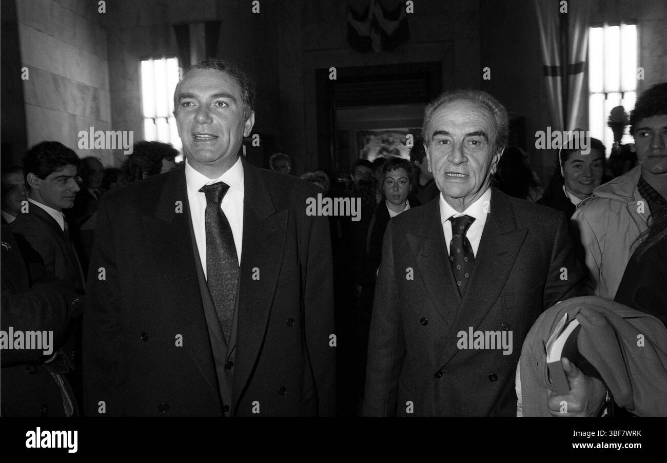 MILAN - **SPECIAL FEE** PALACE OF JUSTICE, INAUGURATION OF THE JUDICIAL YEAR, ERNESTO PELLEGRINI ...