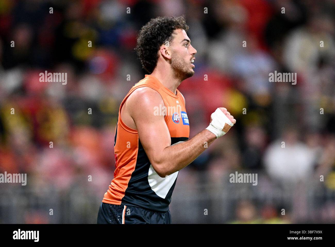 Sydney, Australia. 31st May, 2025. Jake Riccardi of the Giants ...