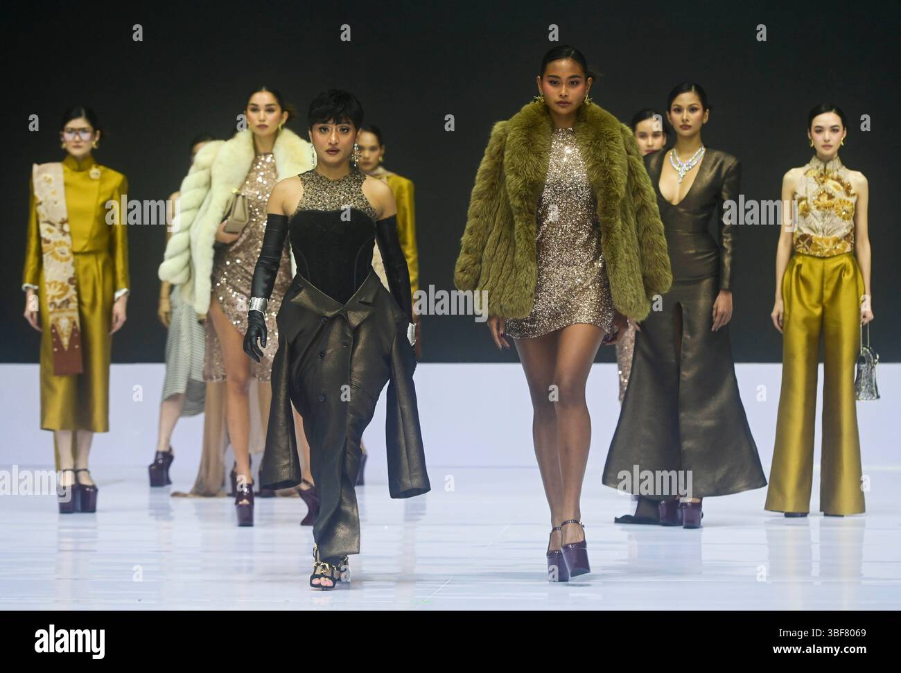 Jakarta, Indonesia. 30th May, 2025. Models present creations at the ...