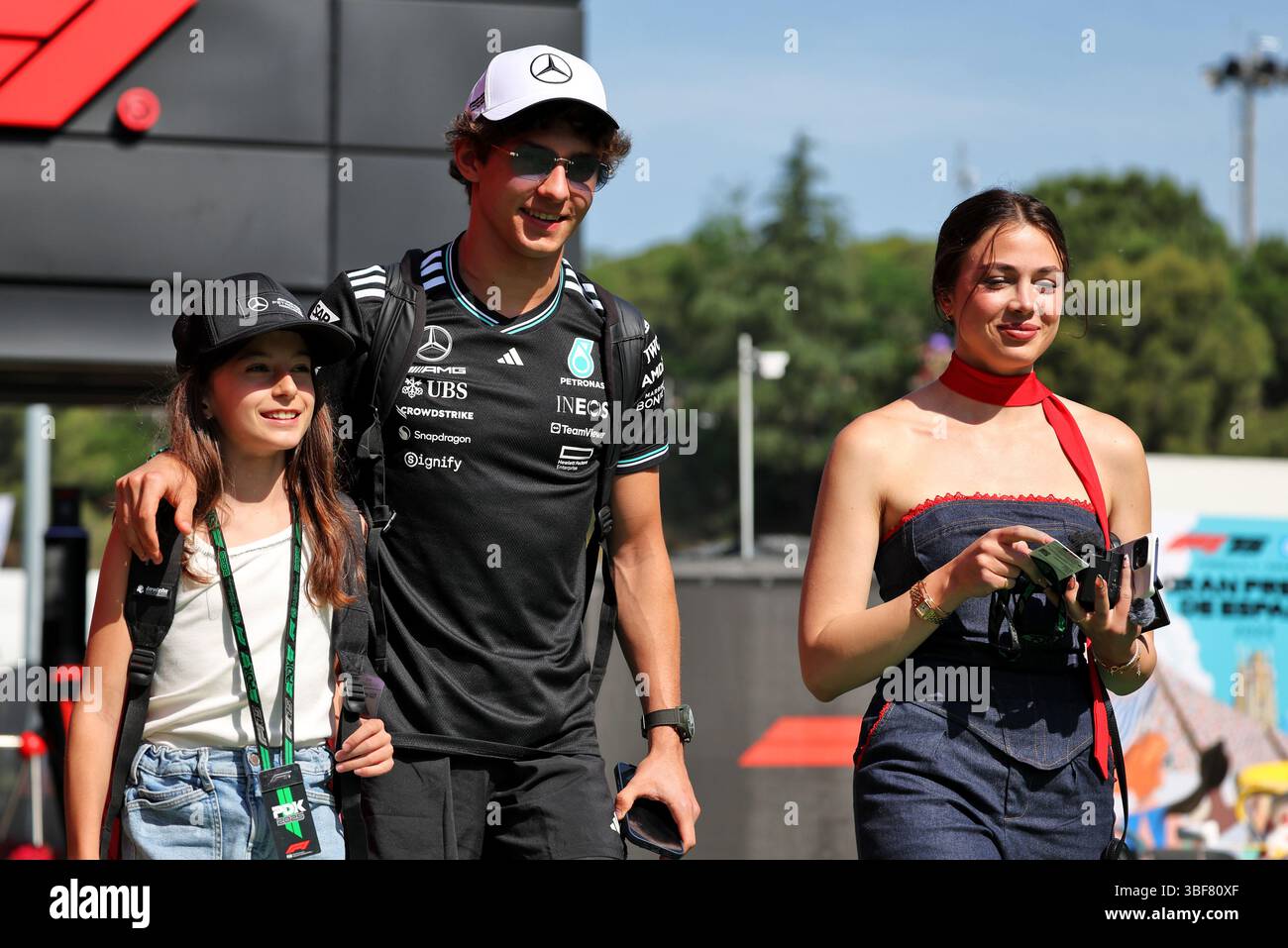 Barcelona, Spain. 31st May, 2025. Andrea Kimi Antonelli (ITA) Mercedes ...