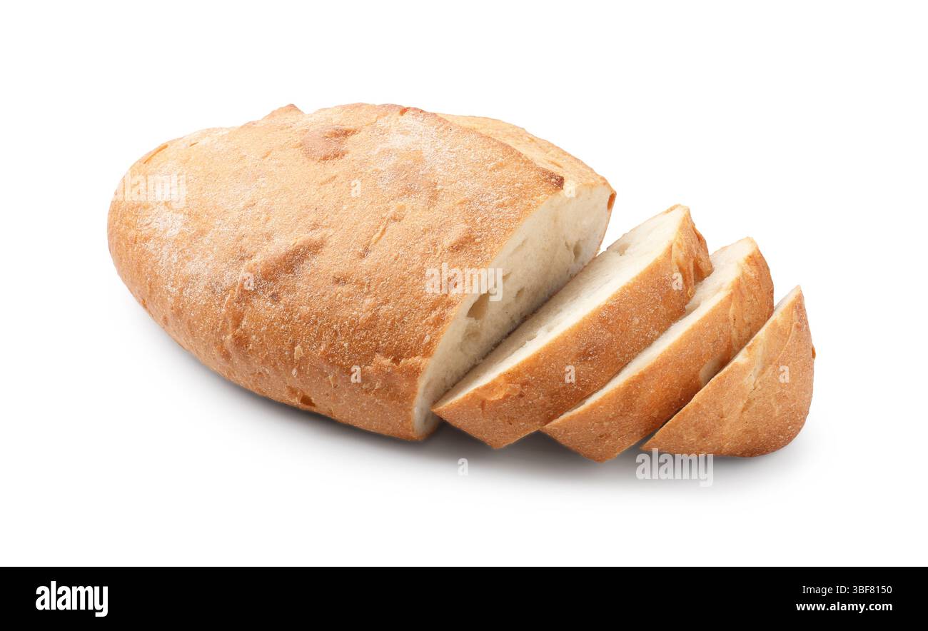 One loaf cut slices Cut Out Stock Images & Pictures - Alamy