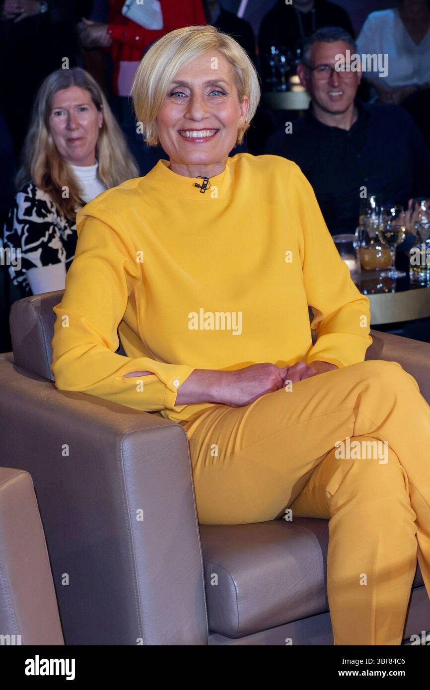 Susanne Stichler deutsche Fernsehmoderatorin und Journalistin zu Gast in der NDR Talkshow aus ...