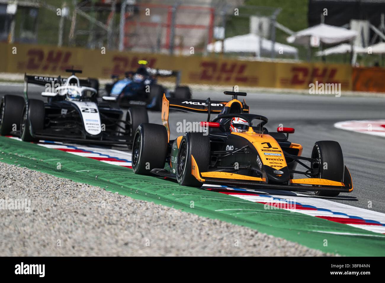 01 BADOER Brando (ita), Prema Racing, Dallara F3 2025, action during ...