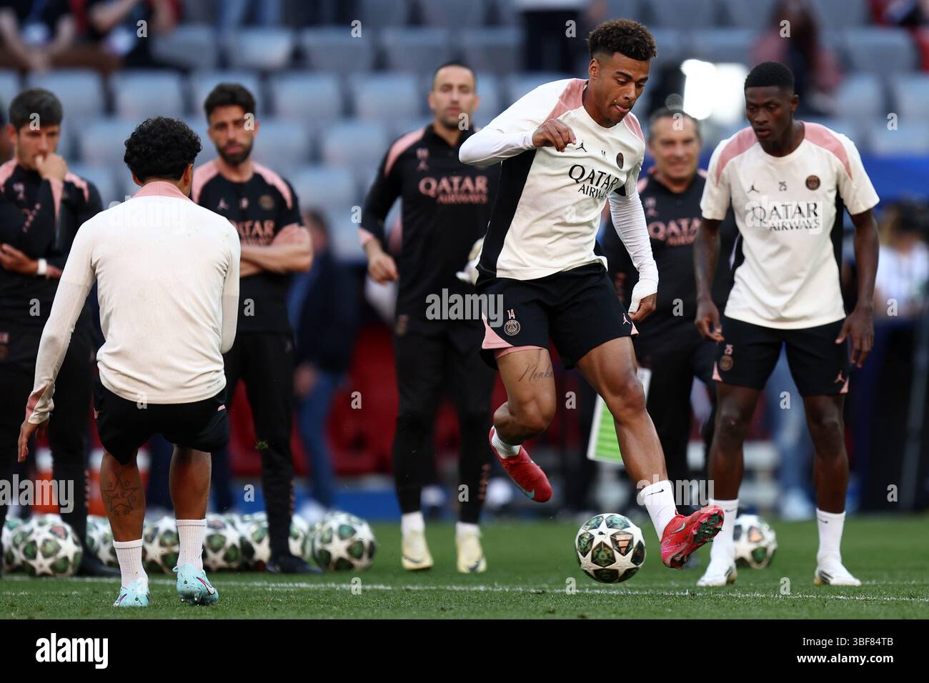 Munich, Germany. 30th May, 2025. Desire Doue of Paris Saint-Germain Fc ...