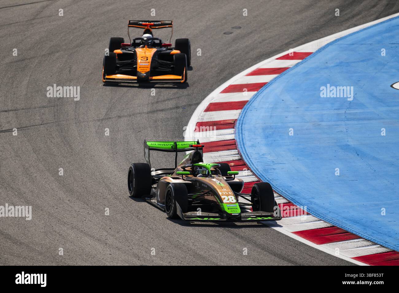 28 BENAVIDES Brad (usa), AIX Racing, Dallara F3 2025, 03 UGOCHUKWU Ugo ...