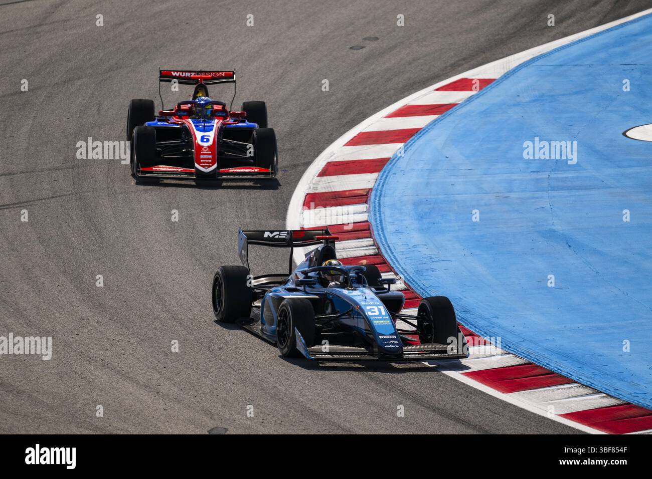31 HO Christian (sgp), DAMS Lucas Oil, Dallara F3 2025, 06 WURZ Charlie ...