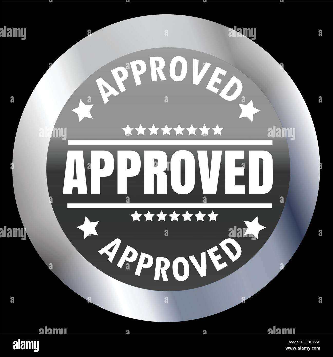 Approved Logo Design – Golden Check Mark Symbol for Branding ...