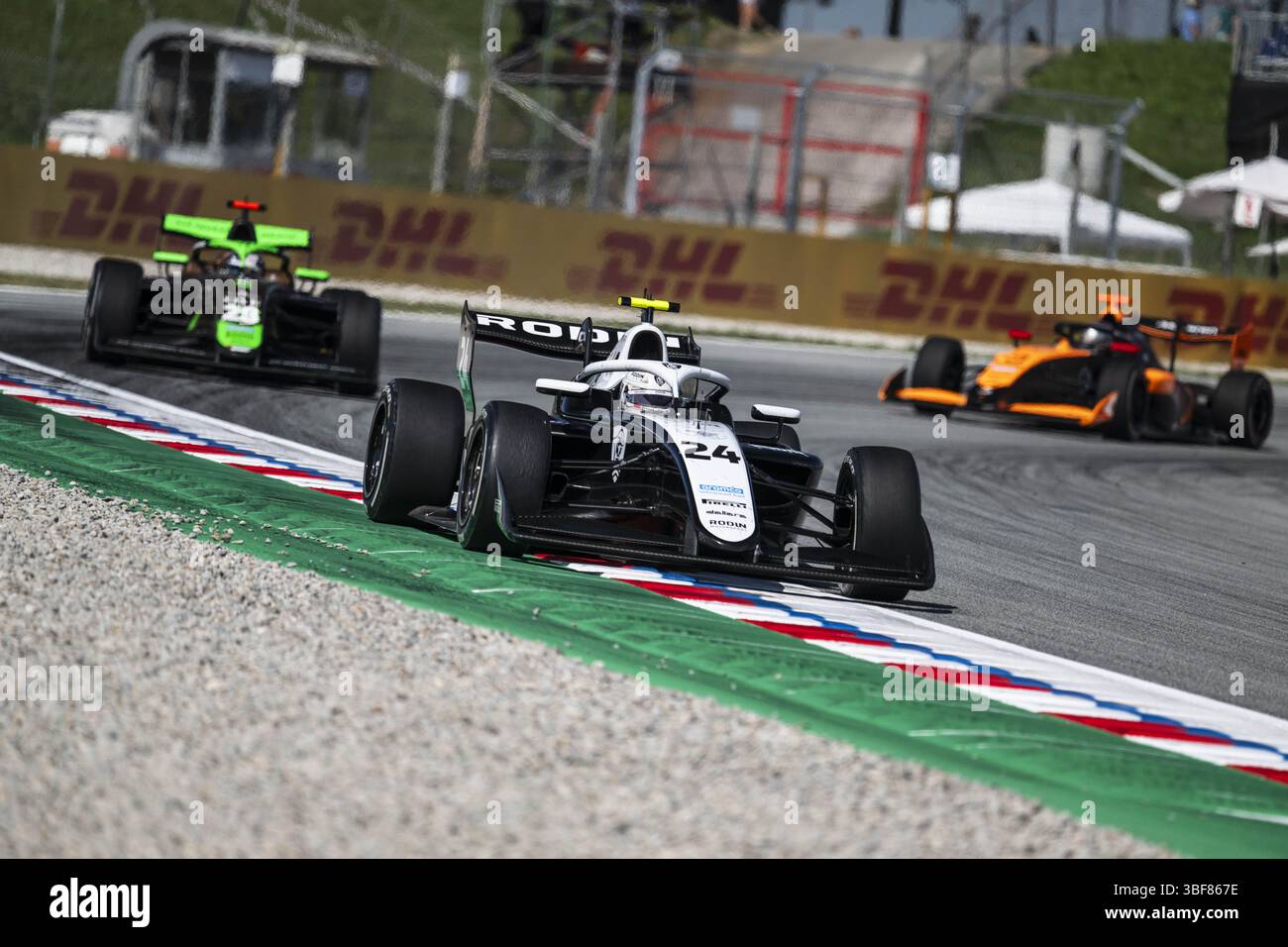 24 SHARP Louis (nzl), Rodin Motorsport, Dallara F3 2025, action during ...