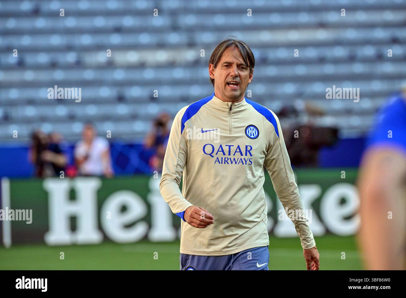 Munich, Germany. 30th May, 2025. Head coach Simone Inzaghi of Inter ...