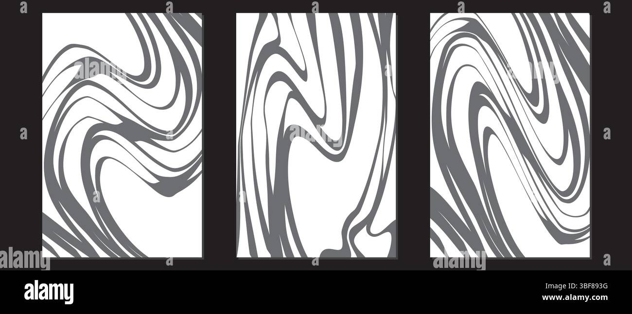 Artwork on white wall Stock Vector Images - Alamy