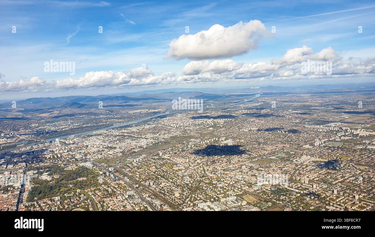 Clouds time lapse over buildings hi-res stock photography and images ...