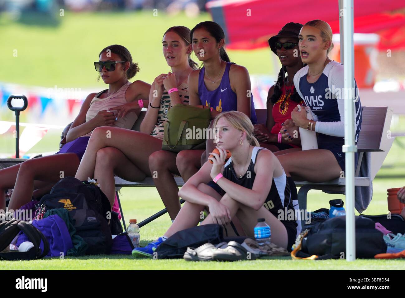 Fresno, United States. 30th May, 2025. Transgender athlete AB Hernandez ...