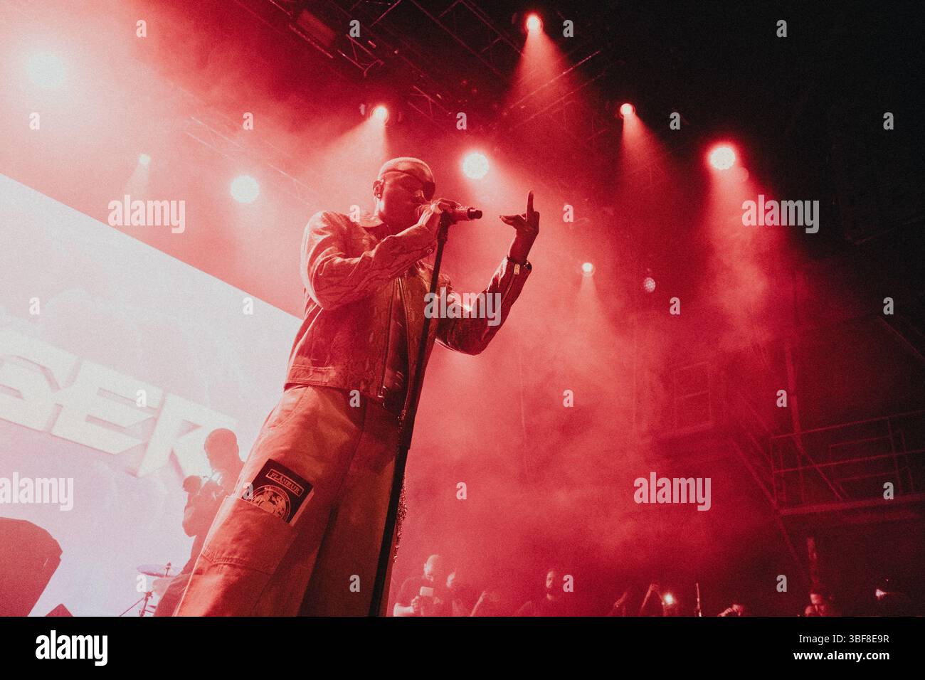 Copenhagen, Denmark. 30th, May 2025. The Nigerian singer Ruger performs ...