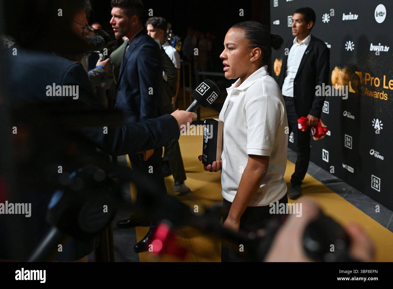 Mariam Toloba pictured during the Pro League Awards for season 2024-2025. On monday 26 May 2025 ...