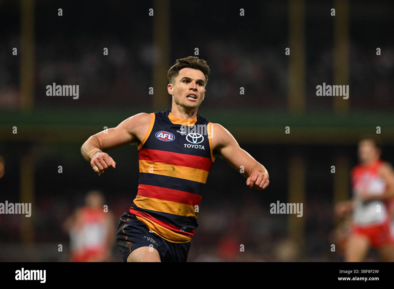 Sydney, Australia. 31st May, 2025. Ben Keays of the Crows celebrates ...