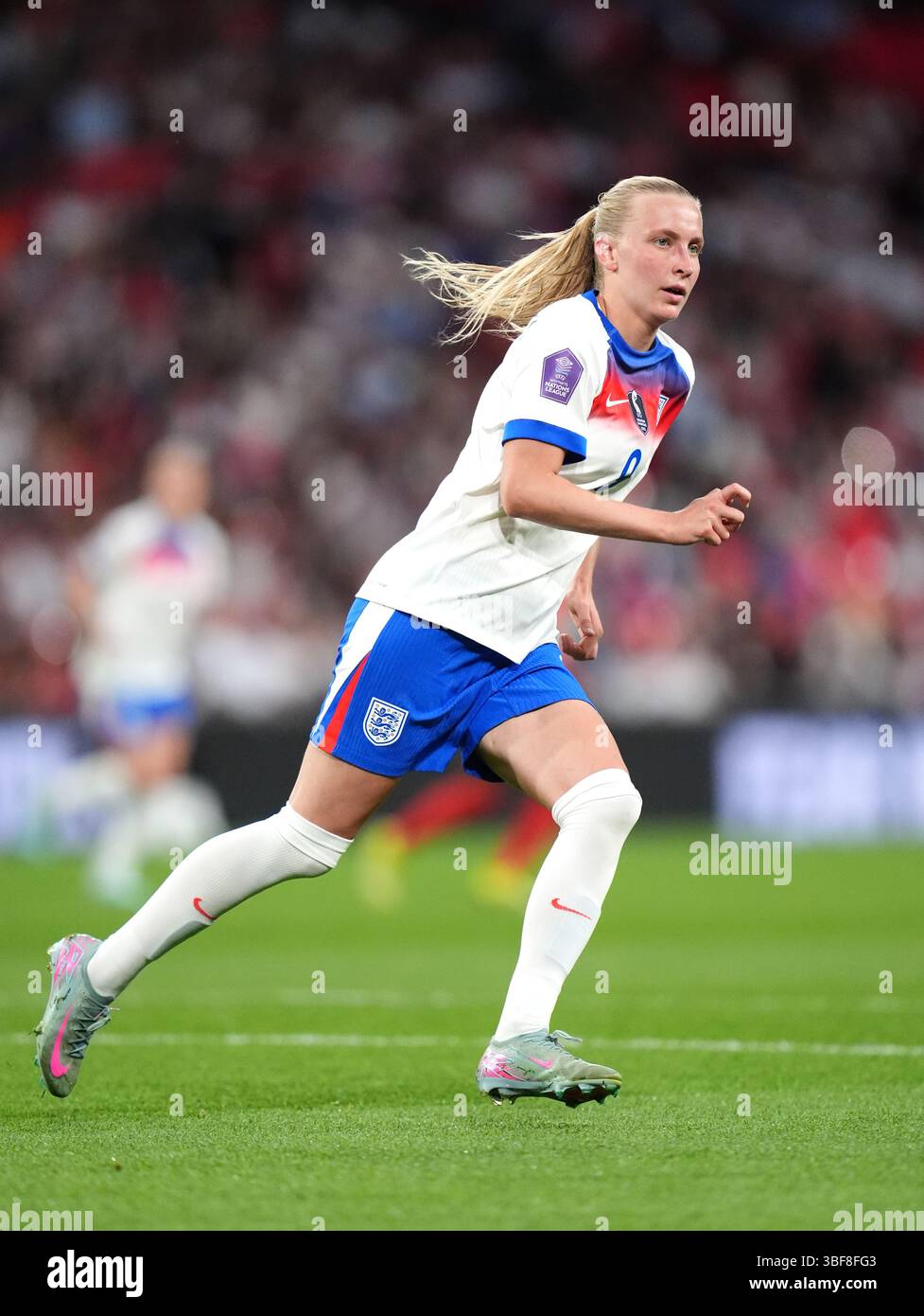 England's Aggie Beever-Jones during the UEFA Women's Nations League ...