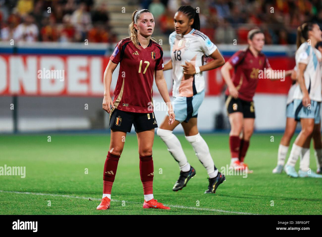 Jill Janssens (Belgien, #17) Women?s Nations League: Belgien - Spanien ...