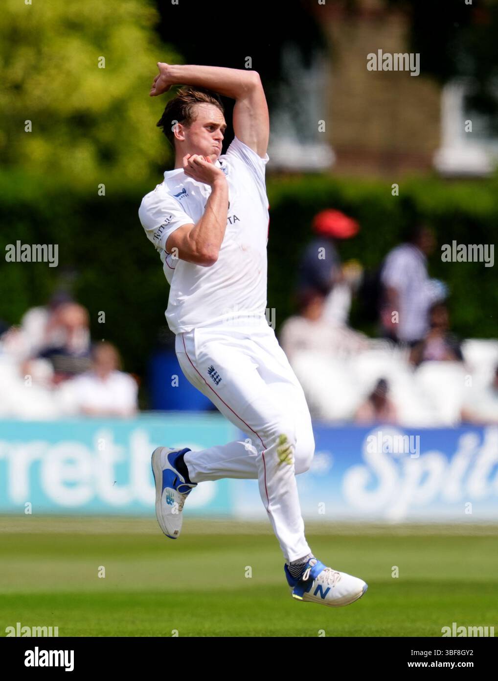 England Lion’s Eddie Jack during the test match at The Spitfire Ground ...