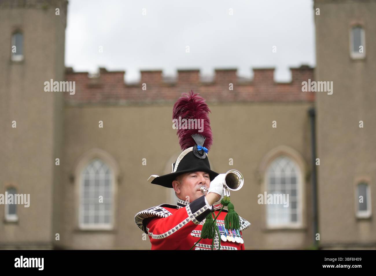 Hillsborough Fort Guard Bugler Andrew Carlisle ahead of a special ...