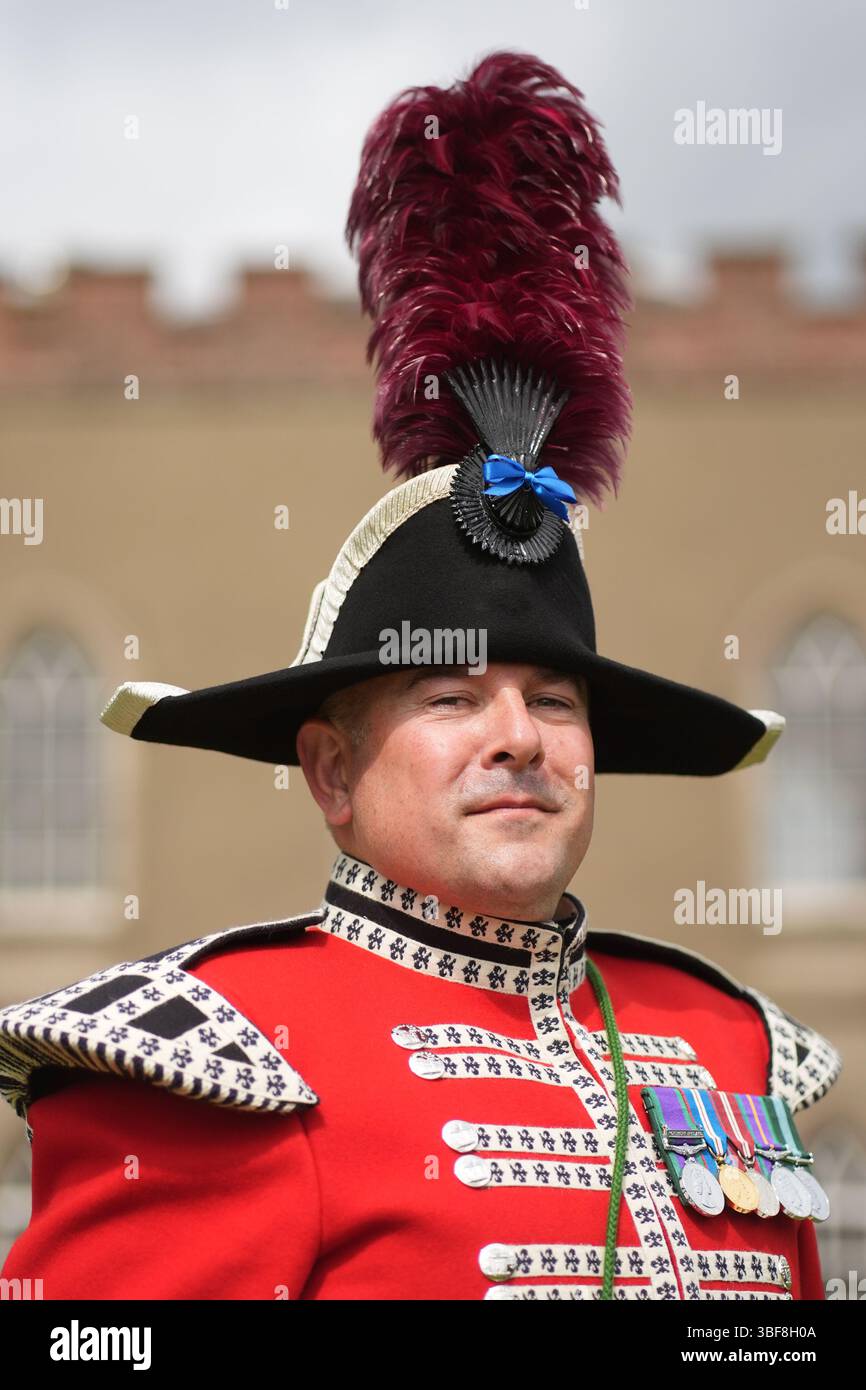 Hillsborough Fort Guard Bugler Andrew Carlisle ahead of a special ...